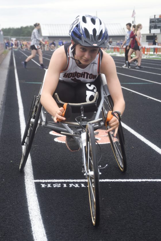 Houghton track athlete inspires in Division 1 regional | News, Sports ...
